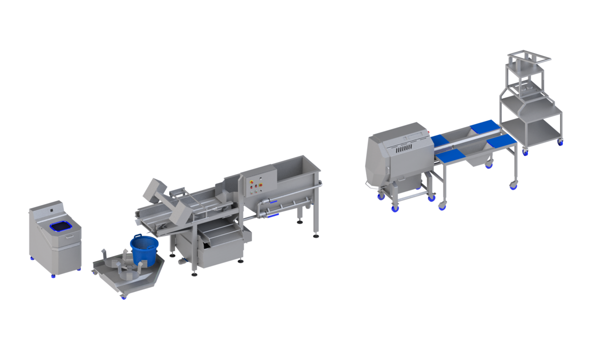 Processing Line: Lettuce, Vegetables, Fruit KRONEN | Urschel