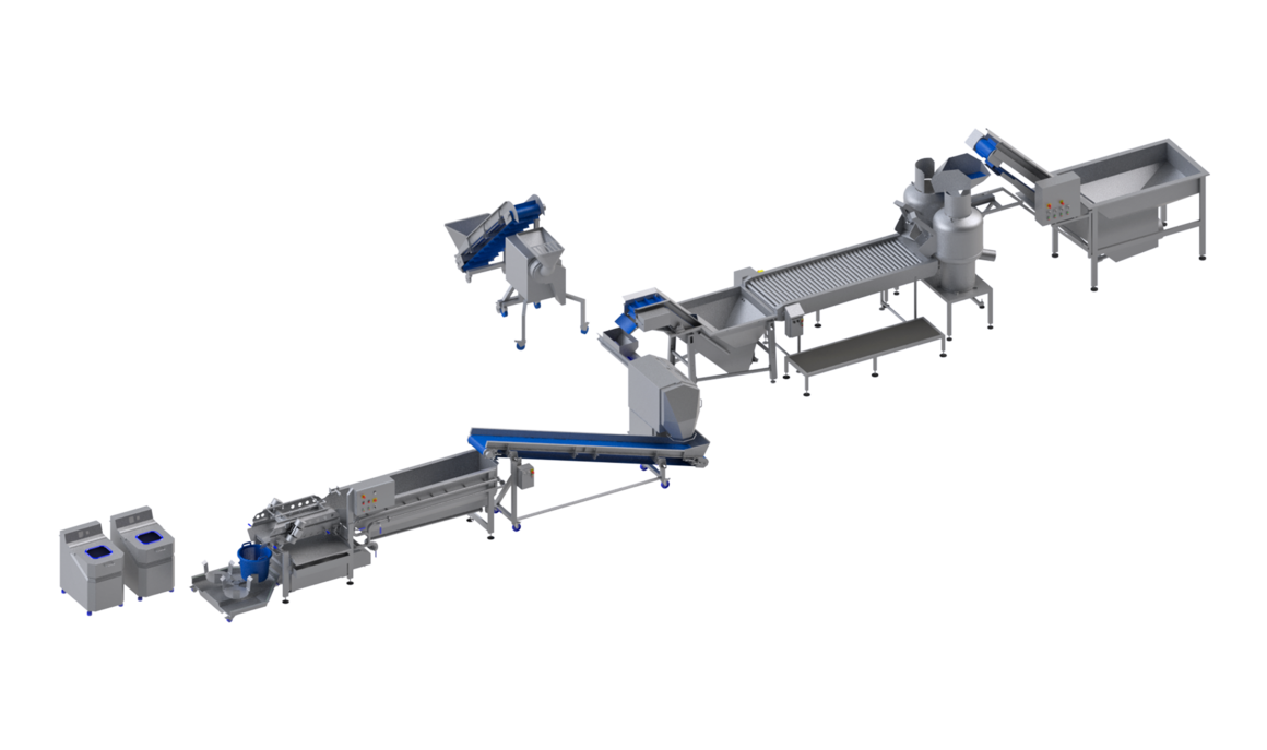 Processing Line for Potatoes up to 1,200 KRONEN | Urschel